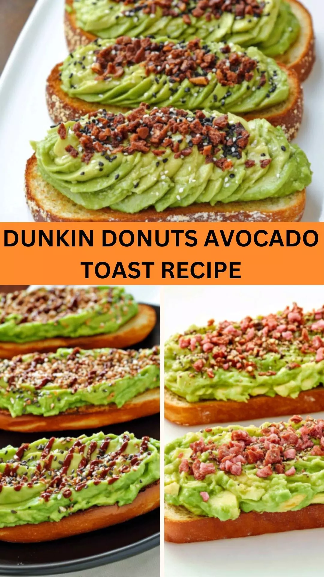 Dunkin Donuts Avocado Toast Recipe - Bite Blaze - Bite Blaze