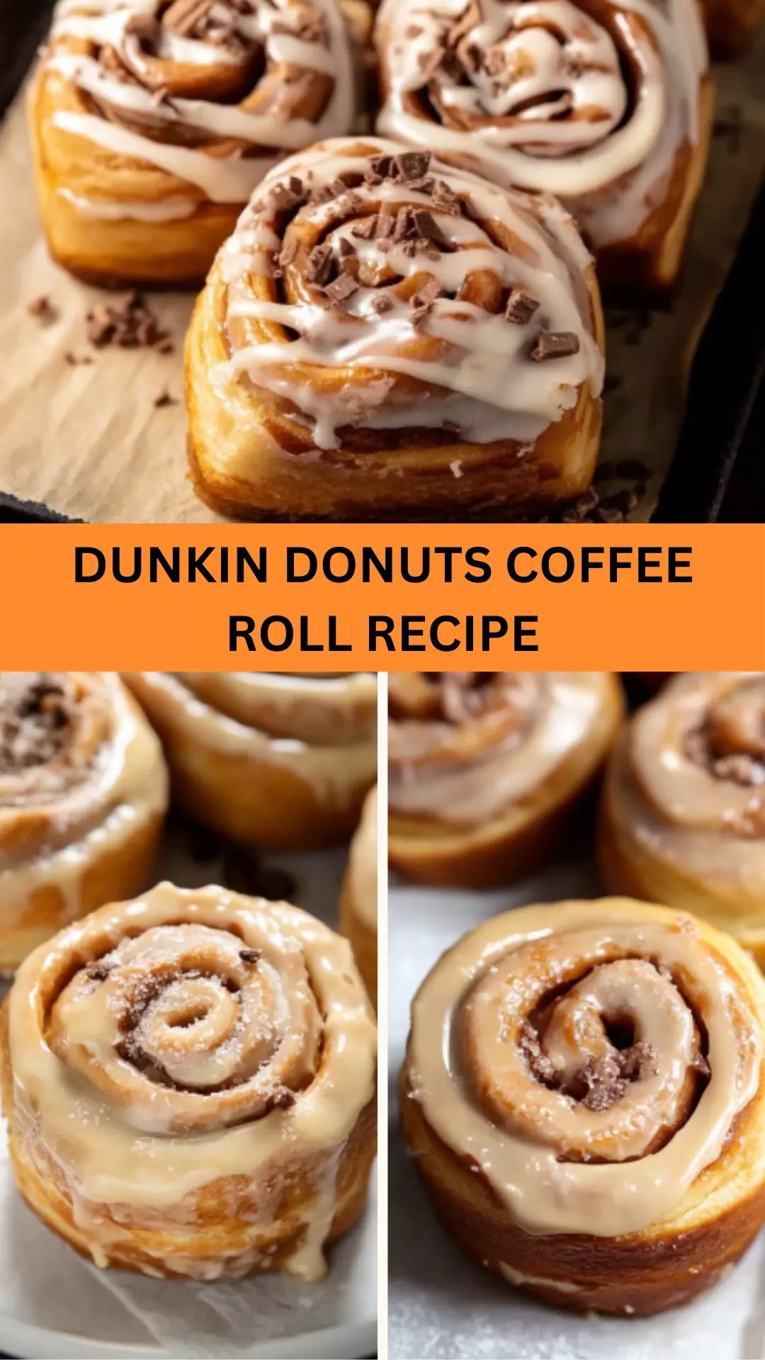 Dunkin Donuts Coffee Roll Recipe - Bite Blaze - Bite Blaze