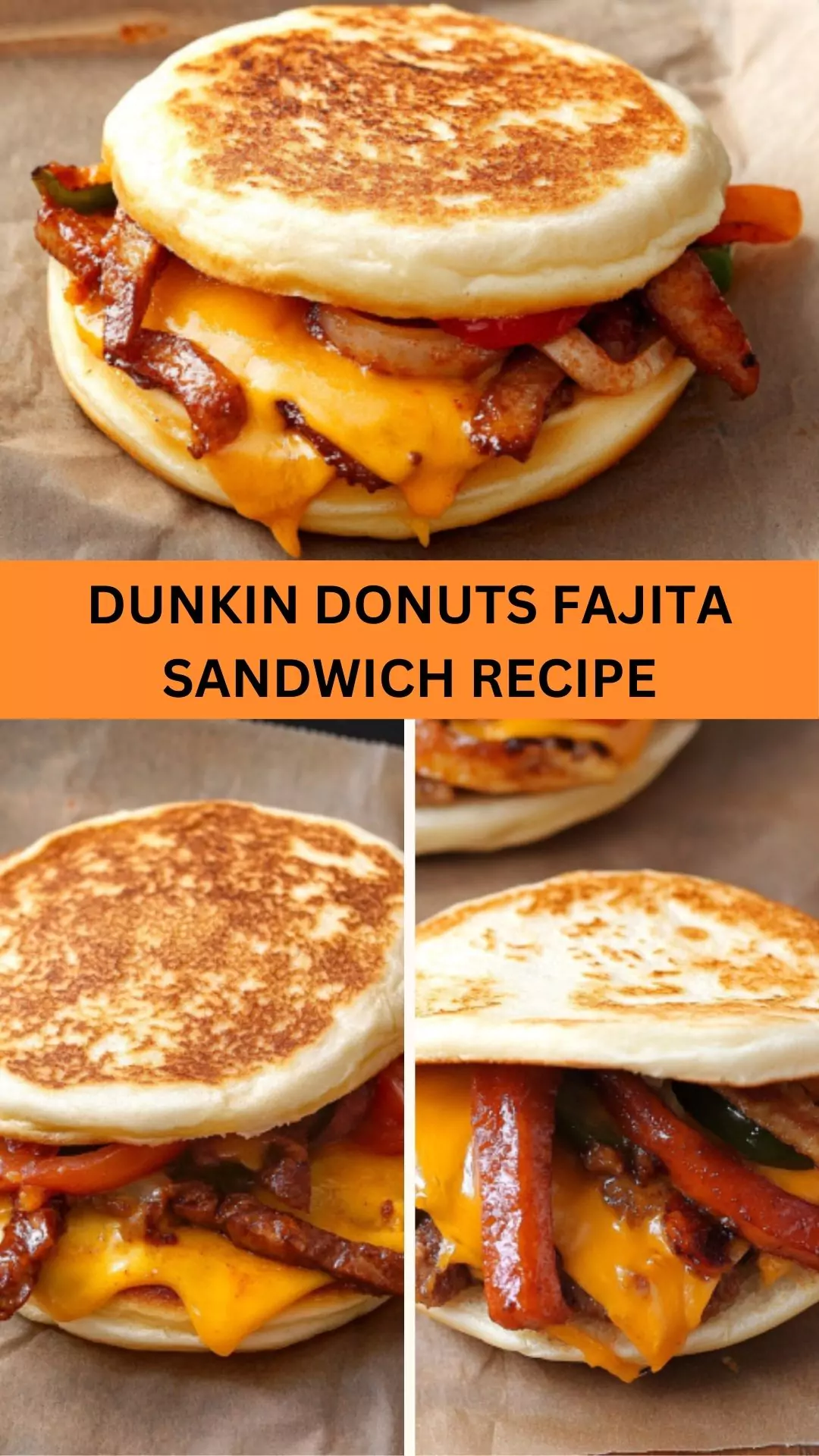 Dunkin Donuts Fajita Sandwich Recipe - Bite Blaze - Bite Blaze
