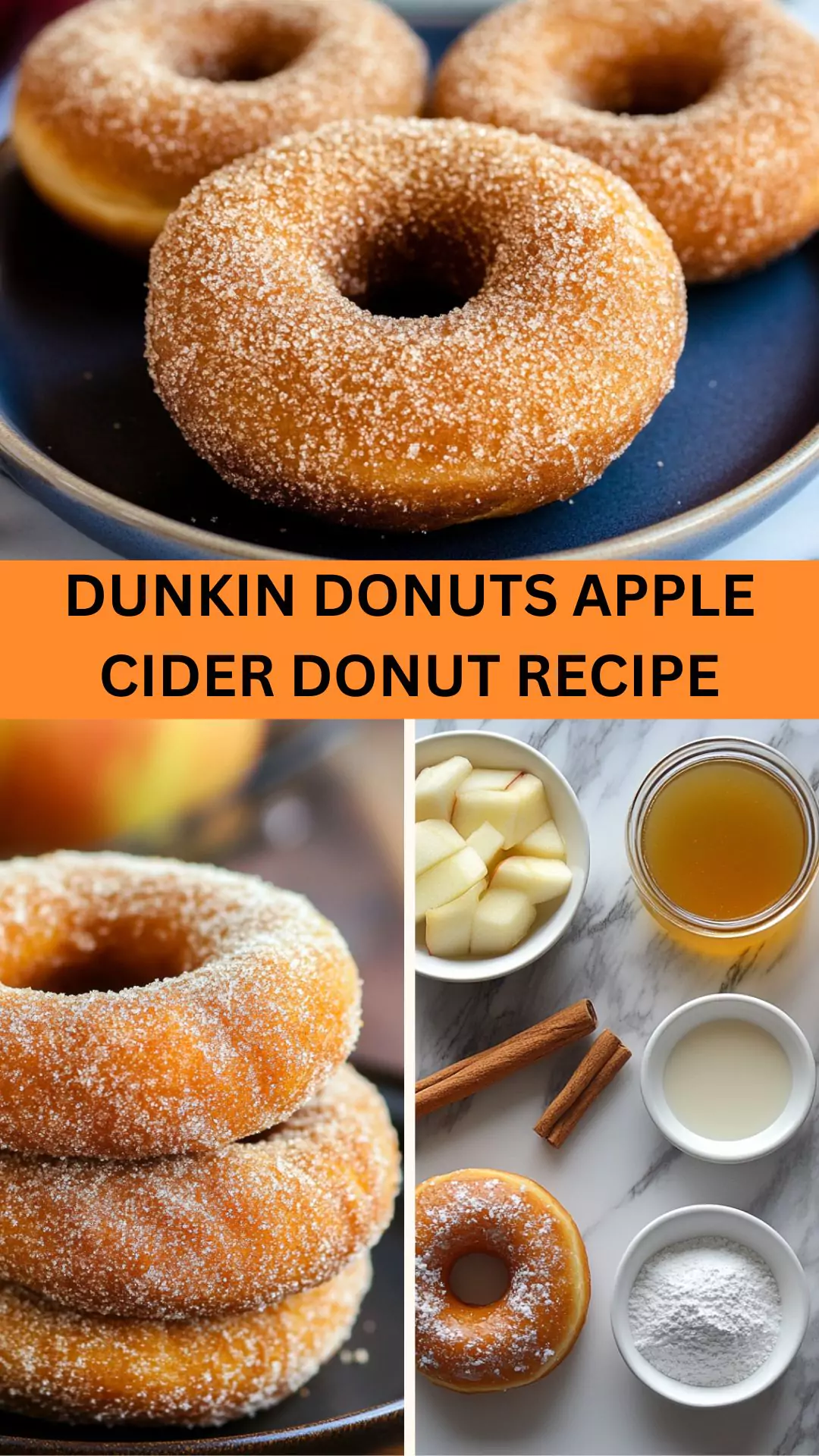 Dunkin Donuts Apple Cider Donut Recipe - Bite Blaze - Bite Blaze