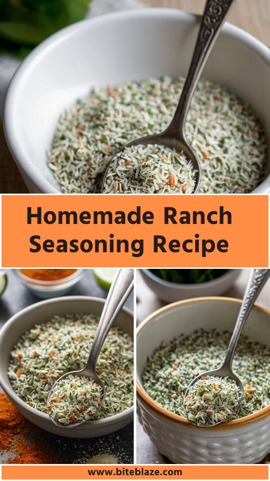 Homemade Ranch Seasoning Recipe - Bite Blaze - Bite Blaze