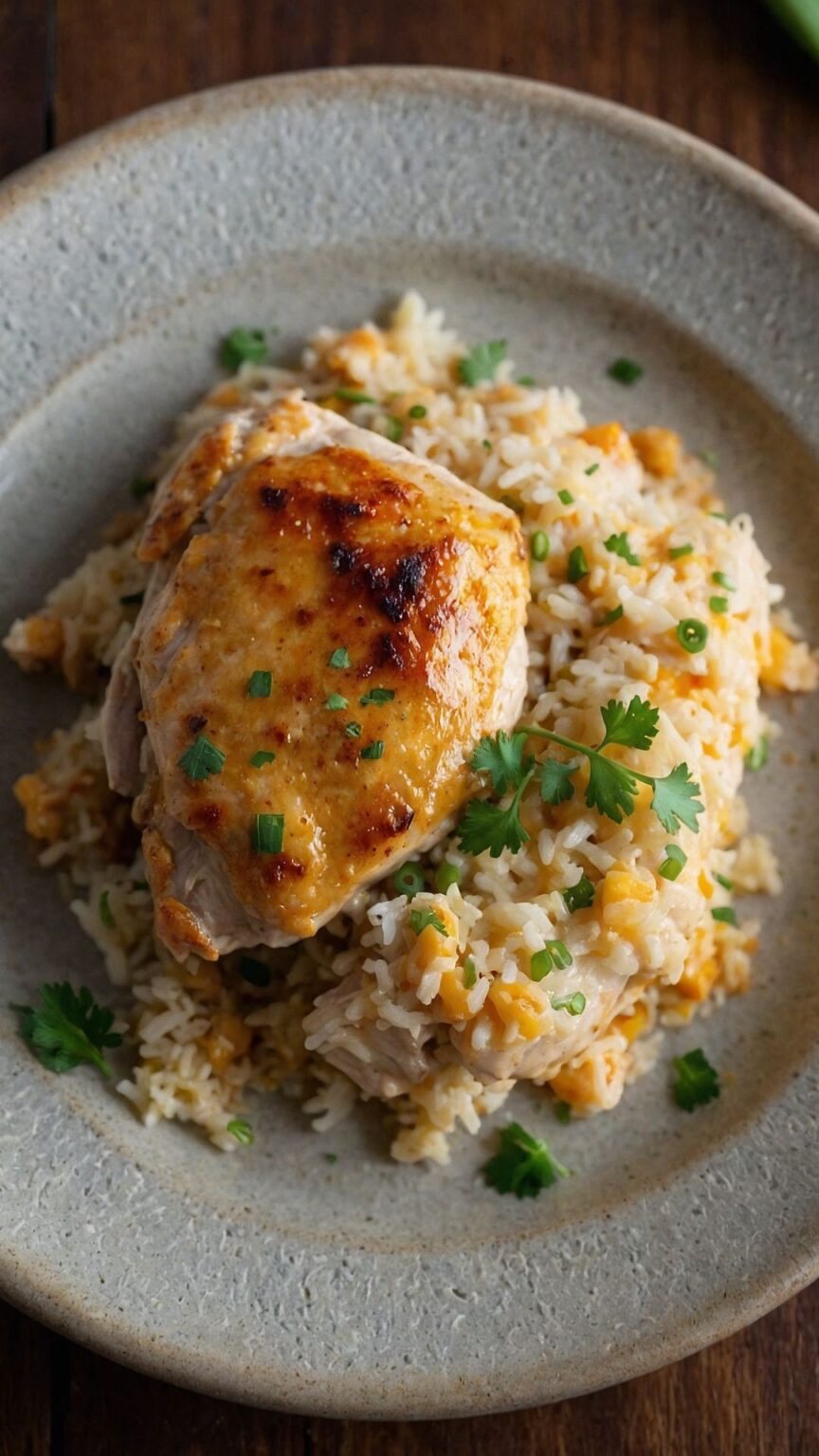 Low Carb Cheesy Chicken And Rice Recipe - Bite Blaze - Bite Blaze