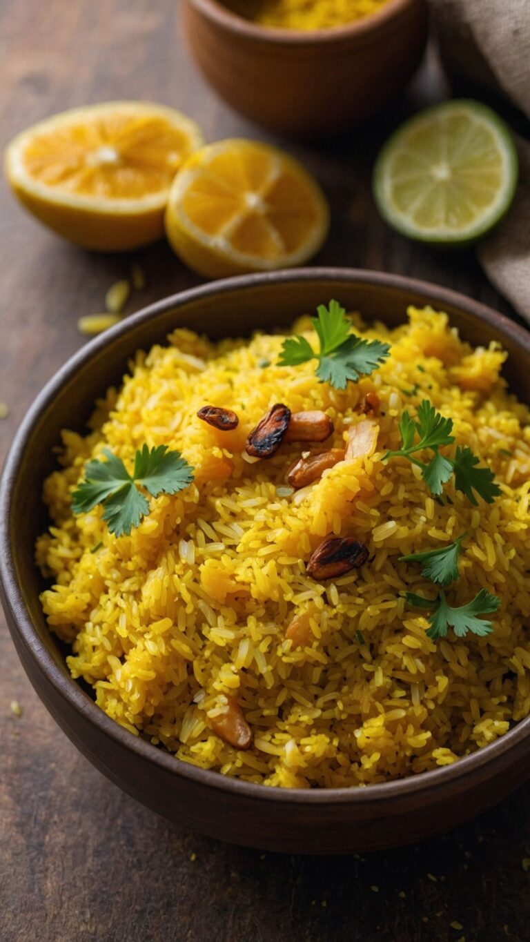 Turmeric Yellow Rice Recipe - Bite Blaze - Bite Blaze
