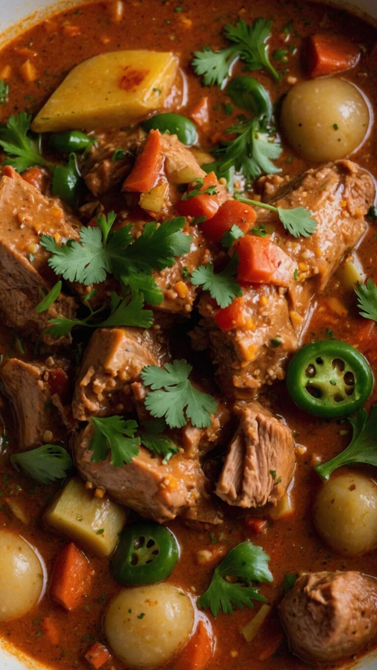 Slow Cooker Spanish Chicken Stew - Bite Blaze - Bite Blaze