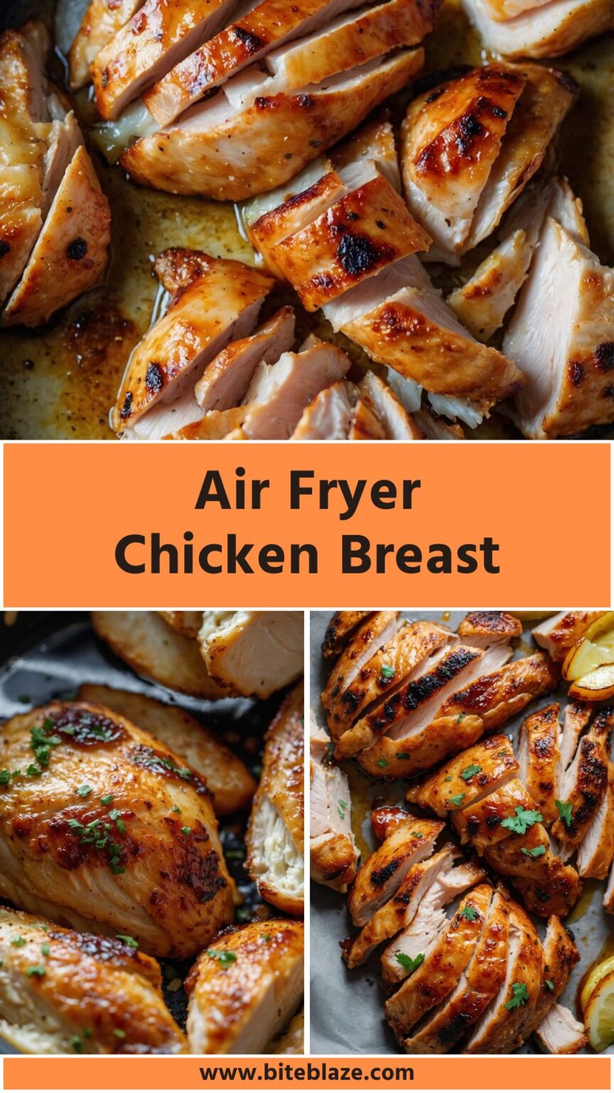 Air Fryer Chicken Breast - Bite Blaze - Bite Blaze